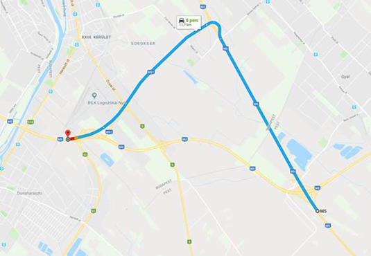 Növelik az M0-s autóút és az M5-ös autópálya csomópontjának kapacitását ...